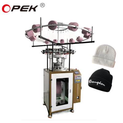 China 9inch Knitting Width Opek Rib Hat Knitting Machine High Speed and Efficiency at 60-80RPM for sale