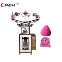 China 1X1 2X1 2X2 Rib Beanie Knitting Machine for Fish Scale Waffle Stitch and Winter Hats for sale