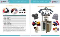 China 1X1 2X1 2X2 Rib Beanie Knitting Machine for Fish Scale Waffle Stitch and Winter Hats for sale