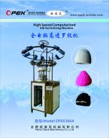 China Double Knitting Method Fish Scale and Waffle Stitch Weaving Rib Hats Knitting Machine for sale