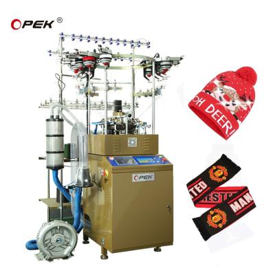 China Multi Jersey Weaving Textile Equipment for Football Scarf Knitting Opek Circular Design for sale