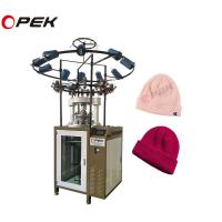 China 4-10 Inch Cylinder Diameter Acrylic Yarn Rib Hats Knitting Machine for High Speed for sale