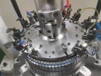 China 4-10 Inch Cylinder Diameter Acrylic Yarn Rib Hats Knitting Machine for High Speed for sale