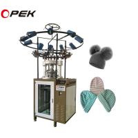 China Acrylic Yarn Rib Hats Knitting Machine for Customizable 1X1 2X1 2X2 Rib Beanie/Cuff for sale
