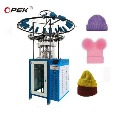 China 4-10 Inch Cylinder Diameter Computerized Commercial Rib and Tuck Hats Knitting Machine for sale