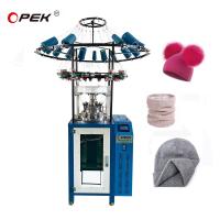 China 0.75W Tuck and Rib Hats Knitting Machine with 4-10 Inch Cylinder Diameter for sale