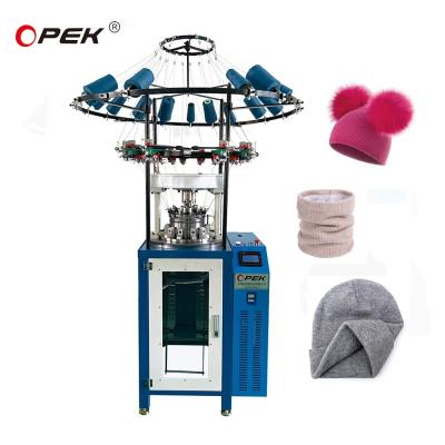 China 0.75W Tuck and Rib Hats Knitting Machine with 4-10 Inch Cylinder Diameter for sale