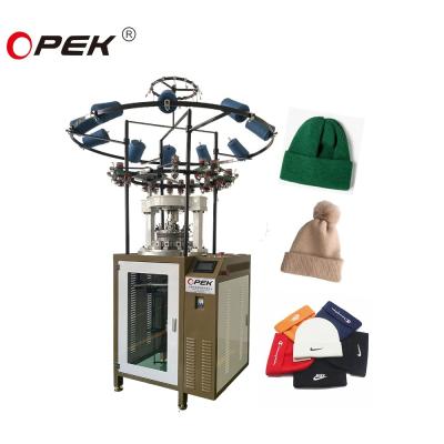 China Advanced Hot Tuck and Rib Hats Knitting Machine for Circular Design 70-300 Needles for sale