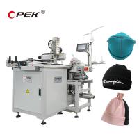 China Home Knitted Cap Hat Overlock Sewing Machine with and 300-400pcs/hour Capacity for sale