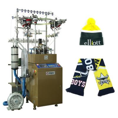 China 800pcs/day Production OPEK Automatic Jacquard Scarf Making Machine for Garment Shops for sale