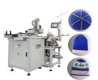 China Fully Automatic Knitted Beanie Hat Head Overlock Sewing Machine for 300-400pcs/hour for sale