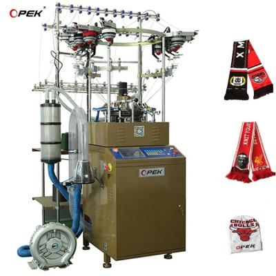 China High Speed Circular Jacquard Scarf Beanie Cap Hat Knitting Machine with Control System for sale