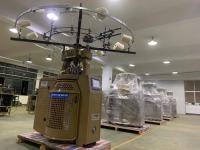 China OPEK Fully Automatic Circular Knitting Seamless Tube Headwear Machine with Auto Alarm for sale