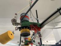 China 1080*680*1700mm High Speed Rib Beanie Knitting Machine for Circular Knitting for sale