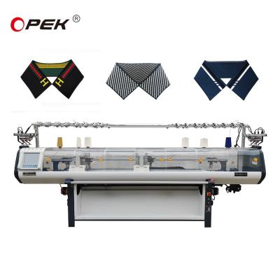 China 3765*900*1440MM Single System Double Carriage Collar Knitting Machine Sales 14g 16g for sale