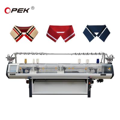 China Knititing Shoes Upper/sweater/hat with High Effective Flat Collar Knitting Machine for sale