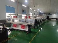 China 1.6m/S Computerized Flat Knitting Polo T-shirt Collar Making Machine for Garment Shops for sale