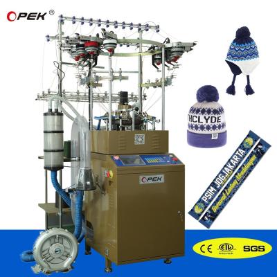 China 9INCH Cylinder Diameter Maquina de Tejer Gorros with up to 16 Jacquard Colors for sale