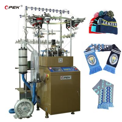 China Home High Speed Jacquard Soccer Hat Cap Making Machine 16 Color Options for sale