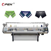 China Single System Opek Flat Knitting Machine Fully Jacquard Selection for End Knitwear for sale