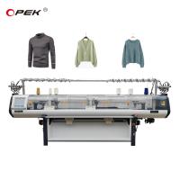 China 80 inch Computerized Jacquard Sweater Making Flat Knitting Machine for Shirt Collar Trim for sale