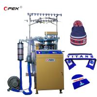 China 2 System Computerized Jacquard Sweater Hat Scarf Knitting Machine for Garment Shops for sale