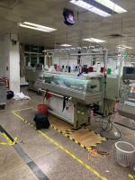 China Flat Knitting Machine 80 inches for Low Maintenance Cost and Double Carriage Collar for sale