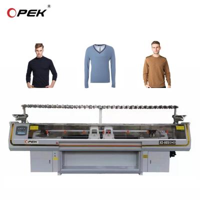 China Fully Jacquard Flat Knitting Machine 650 KG Double System 52 inch for Home Production for sale