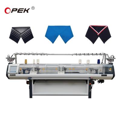 China Computerized 1.5 W Single System Electric Collar Flat Knitting Machine for Products for sale