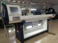 China Knitting Shoes Upper/Sweater/Hat with Fully Jacquard 52 inch Flat Knitting Machine for sale