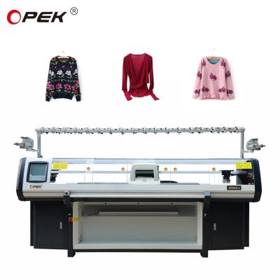 China 9gg Gauge Three System Fully Computerized Jacquard Sweater Flat Knitting Machine for sale