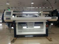 China Boost Your Production with 72 inch Knitting Width Flat Collar and Cuff Knitting Machine for sale