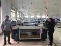 China 900 KG High Speed Single System Polo T-shirt Collar Sweater and Cuff Knitting Machine for sale