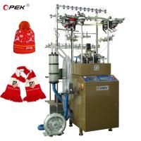 China Fully Auto Alarm Scarf and Winter Hat Knitting Machine with High Production Capacity for sale