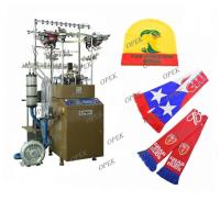 China Touch Screen Automatic Jacquard Football Scarf Knitting Machine Beanie Hat Making Machine for sale