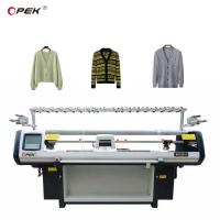 China 52 Inch Double System Knitting Width Cotton Knitwear Machine with 1280 KG Capacity for sale