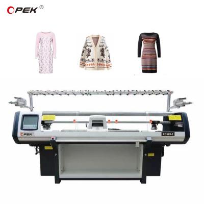 China Fully-Fashioned Knitwear Double System 52 Inch Flat Knitting Machine Knitting Method for sale