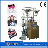 China Highly Yellow Circular Knitting Hair Band Making Machine Fully Computerized Control for sale