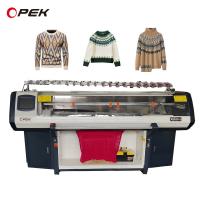 China Low Maintenance Cost Polo T-Shirts Collar Knitting Machine 52inch for sale