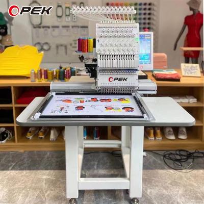 China Newest A15 Touch Screen Dahao 10inch Single Head Computerized Embroidery Machine for sale