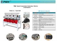 China 2800*1200mm Worktable Size Industrial Multi-Needle Computerized Hat Embroidery Machine for sale