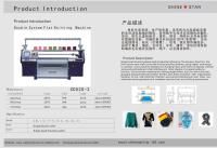 China Multi-Gauge 8-10-12 Double System Computerized Flat Knitting Machine for Jacquard Sweaters for sale