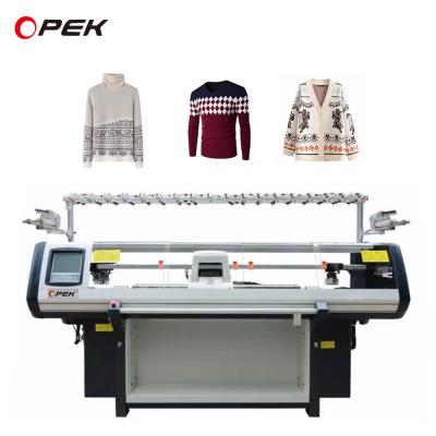 China 7gg Gauge Double System Computerized Flat Knitting Machine for Sweater Production for sale