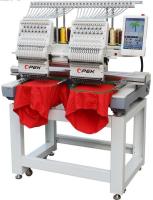 China Opek 2 Heads 12 15 Needles Hat Monogram Embroidery Machine 510*360 Embroidery Area for sale