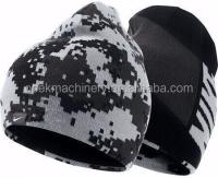 China Yellow Jacquard Cap Production OPEK Muslim Cap Knitting Machine with Fully Auto Alarm for sale
