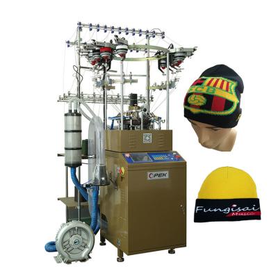 China Advanced Servo Motor Driven Jacquard Scarf Hat Making Machine for Cap for sale
