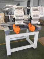 China 12/15 Needles 2Head Embroidery Machine Worktable Size 500*1200 Budget-Friendly for sale