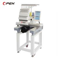 China Multifunctional 6 Needle Single Head Embroidery Machine for Versatile Needles 9/12/15 for sale