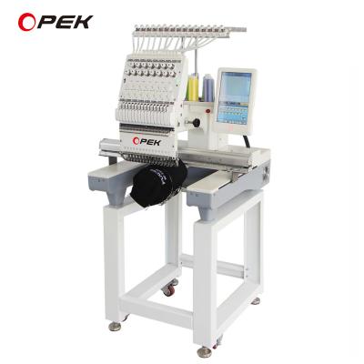 China Multifunctional 6 Needle Single Head Embroidery Machine for Versatile Needles 9/12/15 for sale