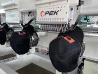 China Retail Multi-function 6 heads 15 needles Cap Shirt flat Embroidery machine for sale